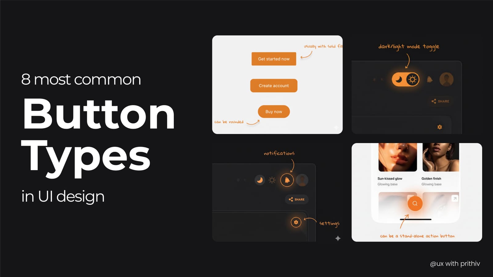 8 Most Common Button Types